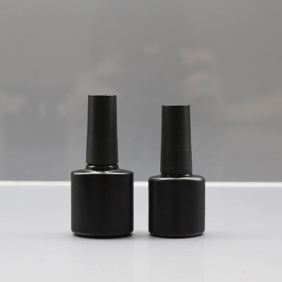 China Black 8ML Plastic Nail Polish Bottles Empty ISO9001 Prototype for sale