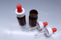 China Brown Gold 15~100ml Dropper Bottle Round PET Plastic Dropping Bottles For medicine for sale