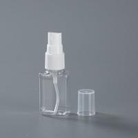China PET Transparent Liquid Medicine Bottles With White Sprinkler Or Nose Spray for sale