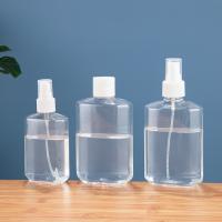 China PET Plastic Lotion Bottles Empty Sanitizer Spray Bottle Clear 20~100ml For Travel for sale
