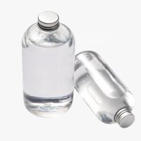 China 500ml PET Juice Boston Plastic Bottles With Aluminum Cap Drinks Milk Tea for sale