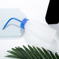 China 150ml 250ml LDPE Squeeze Bottle With Curved Nozzle Water Outlet for sale