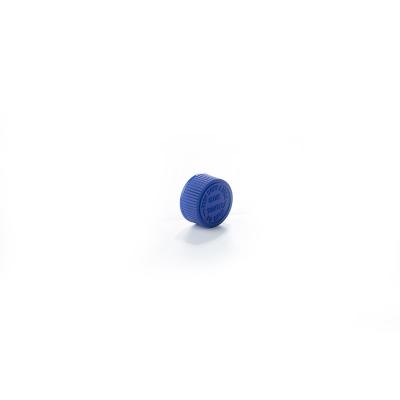 China 28mm White Plastic Child Resistant Closure Safety Cap Lined Push And Turn for sale