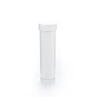 China 29mm*84mm Plastic Effervescent Tablet Bottle Flip Cap Contains Desiccant for sale