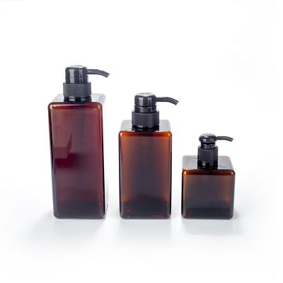 China 30ml 150ml 350ml 500ml PETG Empty Lotion Pump Bottles Screw Cap for sale