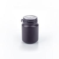 China HDPE 50cc 60cc White Or Black Vitamin C Tablets Bottle With Tear Off Cap for sale