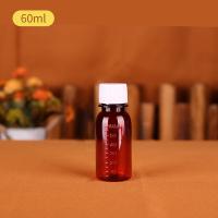 China 60ml 100ml 120ml Plastic PET Empty Syrup Bottles Oral Liquid Bottle for sale