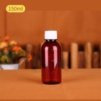 China 60ml 100ml 120ml Plastic PET Empty Syrup Bottles Oral Liquid Bottle for sale
