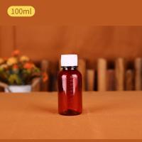 China 60ml 100ml 120ml Plastic PET Empty Syrup Bottles Oral Liquid Bottle for sale