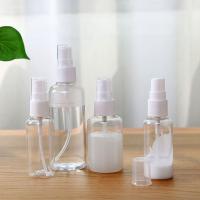 China 200ml 6oz Travel Alcohol Plastic Spray Bottles Pet Body for sale