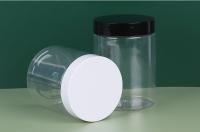 China Customize 15ml 20ml Transparent PET Plastic Cream Jar Eye Cream Jar for sale