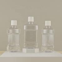 China 120ml 4oz Empty Pet Plastic Mouthwash Bottle Transparent for sale