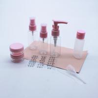 China Pink Series Refillable Travel Spray Bottle Set Cream Spray 30~60ml for sale