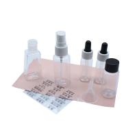 China Simple Style Transparent Split Refillable Travel Spray Bottle Set 30ml~60ml for sale