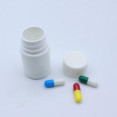 China 100cc Round Plastic Pill Containers For Pharmaceutical Non Toxic for sale