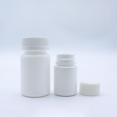 China Hot Stamping HDPE Plastic Medicine Bottles Vitamin Supplement Packaging for sale