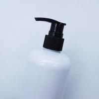 China 250ml White Color 24/410 PET Plastic Lotion Pump Bottle For Shampoo for sale