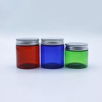 China 1oz 2oz Color Customized Wide Mouth Bottle PET Plastic Cream Jar for sale