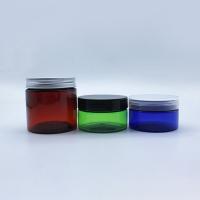 China 1oz 2oz Color Customized Wide Mouth Bottle PET Plastic Cream Jar for sale