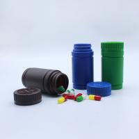 China Customized HDPE Plastic Medicine Bottles With Child Resistant Cap for sale