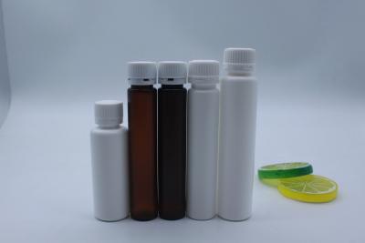 China 1oz 30ml PET Plastic Empty Liquid Medicine Bottles Oral Tropepitde Collagen Liquid Bottle for sale