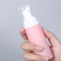 China 120ml Clear Refillable Empty Plastic Foaming Pump Bottles Cosmetic Bottle for sale