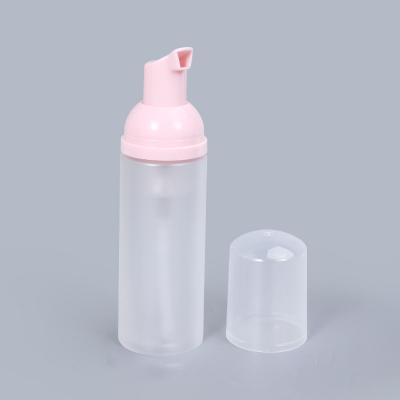 China 120ml Clear Refillable Empty Plastic Foaming Pump Bottles Cosmetic Bottle for sale