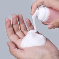 China 120ml Clear Refillable Empty Plastic Foaming Pump Bottles Cosmetic Bottle for sale