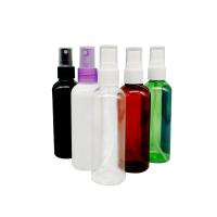 China 30ml~120ml Plastic PET Alcohol Cosmetic Spray Bottle Press Type Spray for sale