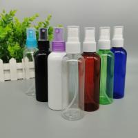 China 30ml~120ml Plastic PET Alcohol Cosmetic Spray Bottle Press Type Spray for sale