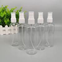 China 30ml~120ml Plastic PET Alcohol Cosmetic Spray Bottle Press Type Spray for sale