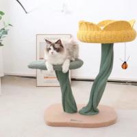 China Hot Selling Safe Luxury Cat Tower Multi-Level Furniture Jumping Platform Modern Sisal Eco-Friendly Scratching Tree Halloween for sale
