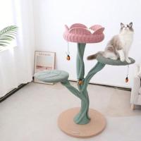 China Hot Selling Safe Luxury Cat Tower Multi-Level Furniture Jumping Platform Modern Sisal Eco-Friendly Scratching Tree Halloween for sale