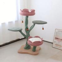 China Hot Selling Safe Luxury Cat Tower Multi-Level Furniture Jumping Platform Modern Sisal Eco-Friendly Scratching Tree Halloween for sale