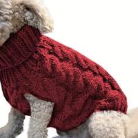 China Winter Warm Wool/Cotton Cute Striped Machine Washable Dog Cat Sweater for Small to Large Pets-Halloween Style for sale