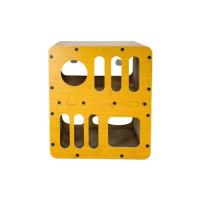 China Wholesale Classic Modern Cat Interactive Scratcher Nest Playful Corrugated Paper Carton Packaged Cat Scratch Board Cat Toy for sale