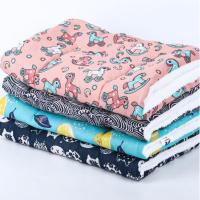 China Manufacturer Wholesale Cute Design Fleece Print Winter Soft Breathable Durable Cat Dog Pet Bed Mat for sale