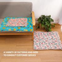 China Manufacturer Wholesale Cute Design Fleece Print Winter Soft Breathable Durable Cat Dog Pet Bed Mat for sale