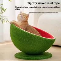 China Extra Large Modern Sisal Cat Scratching Board Bed Durable Unbreakable Eco-Friendly 58cm Anti-Scratch Cat Tree Sofa Toy Carton for sale