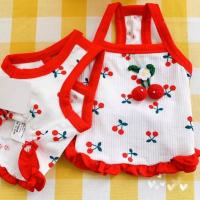China Dress for Dogs Summer Spring Cute Plaid Female Girl Puppy Pet Cat Apparel Clothes Yorkie Chihuahua Small Medium Pugs for sale
