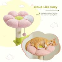 China Popular Eco-Friendly Halloween-Themed Cat Toy Monster-Themed Climbing Frame Scratching Post Cat Tree Carton Packaging Cute for sale