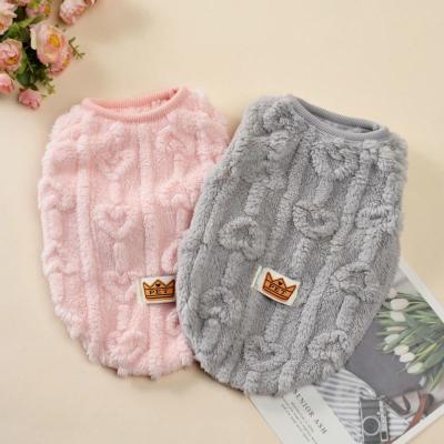 China Manufacturer Wholesale Cute Warm Soft Polyester Winter Sweater for Dogs Cats Multi-Color Striped Creative Halloween Christmas for sale