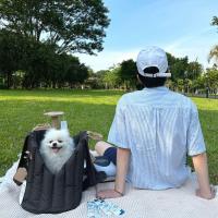 China New Arrival Outdoor Pet Car Seat Bed Booster Luxury Dog Sling Carrier Bag Breathable Foldable Nylon Zipper Closure Fashion for sale