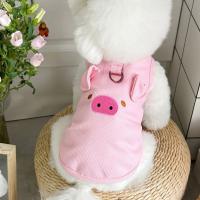 China Halloween Striped Dog and Cat Vest Clothes for Small Pets Thin Cute Breathable Polyester Pet Supplies for sale