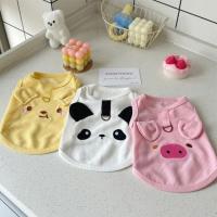 China Halloween Striped Dog and Cat Vest Clothes for Small Pets Thin Cute Breathable Polyester Pet Supplies for sale
