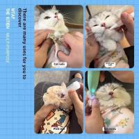 China Multi-Function Striped Cute Pet Wrap Cloth-Self-Adhesive Camera Lens Protective Bag 100% Cotton Portable Folding for sale
