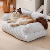 China Multifunction Cooling Heating Waterproof Easy Clean All Seasons Dog Bed Soft Pet Cushion Solid Living Room Use for Dogs & Cats for sale