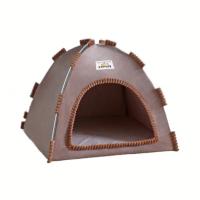China Four Seasons Universal Indoor Modern Plush Cat Pet Nest Portable Foldable Comfortable Collapsible Summer Cool Mat Carton for sale