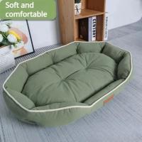 China Modern Waterproof Anti-Slip Collapsible Dog Sofa Bed for Small Breeds-Fluffy Travel Pet Bedding Cushion for sale