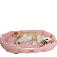 China Modern Collapsible Waterproof Dog Sofa Bed with Travel Feature Fluffy Design for Small Breeds Eco-Friendly Pet Bedding for sale